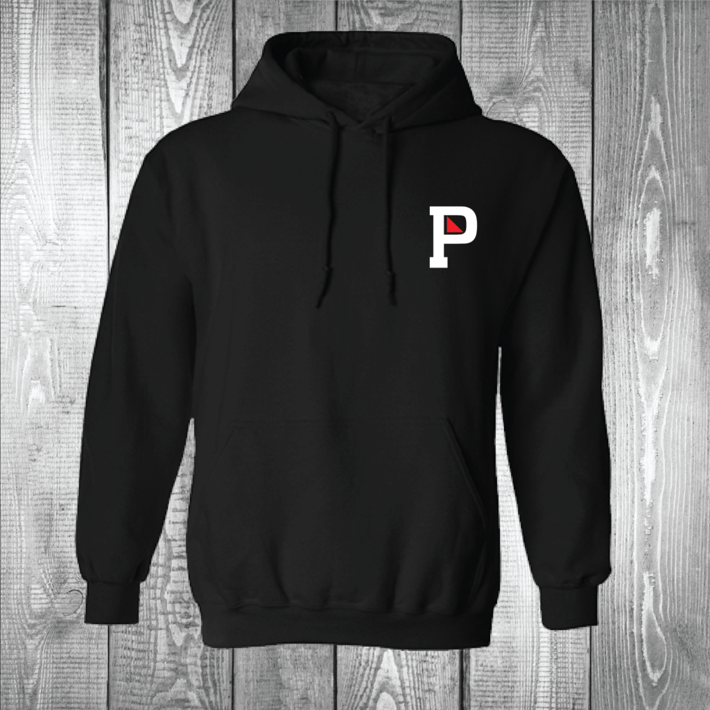 Powrtran College Logo Hoodie - Powrtran