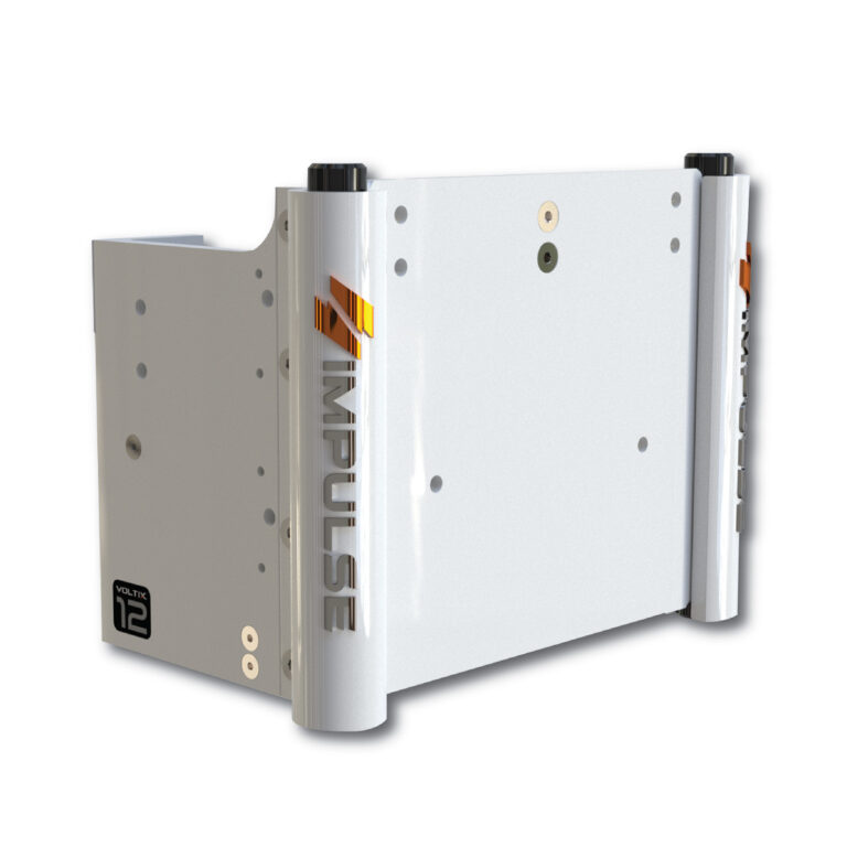 IMPULSE Series Jack Plate—White Cerakote - Powrtran